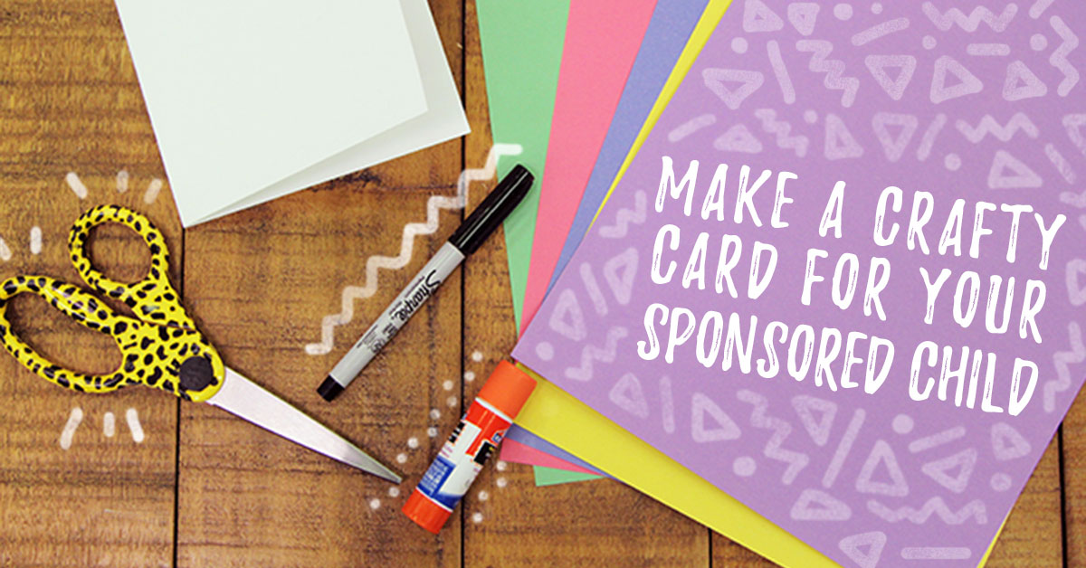 This pop-up card will make your sponsored child smile | World Help